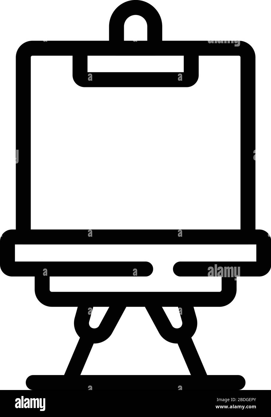 Equipment easel icon, outline style Stock Vector Image & Art - Alamy