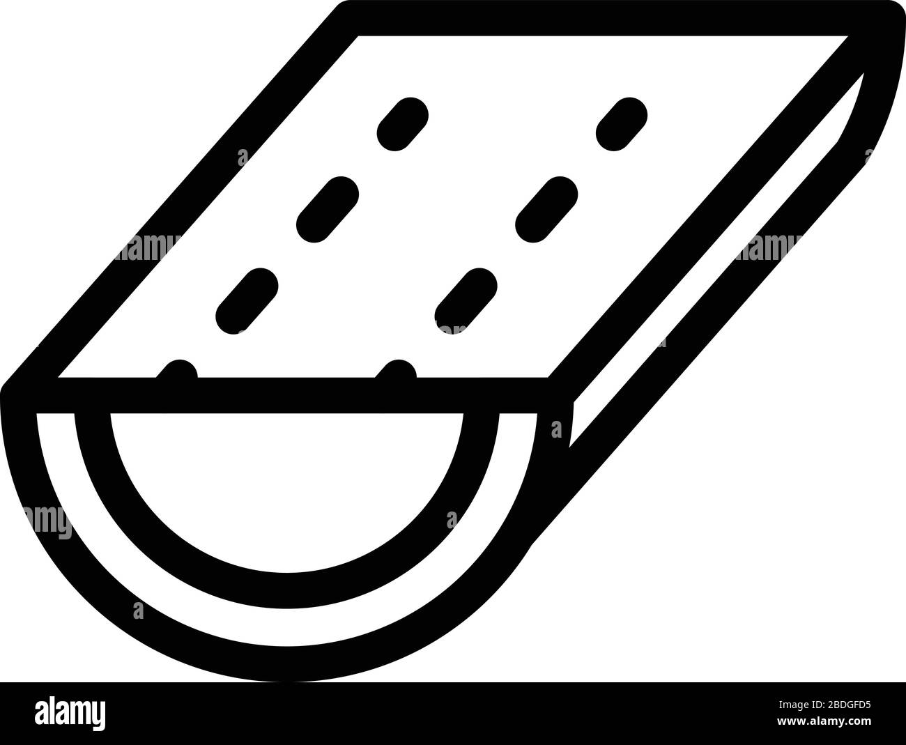 House gutter icon, outline style Stock Vector Image & Art - Alamy