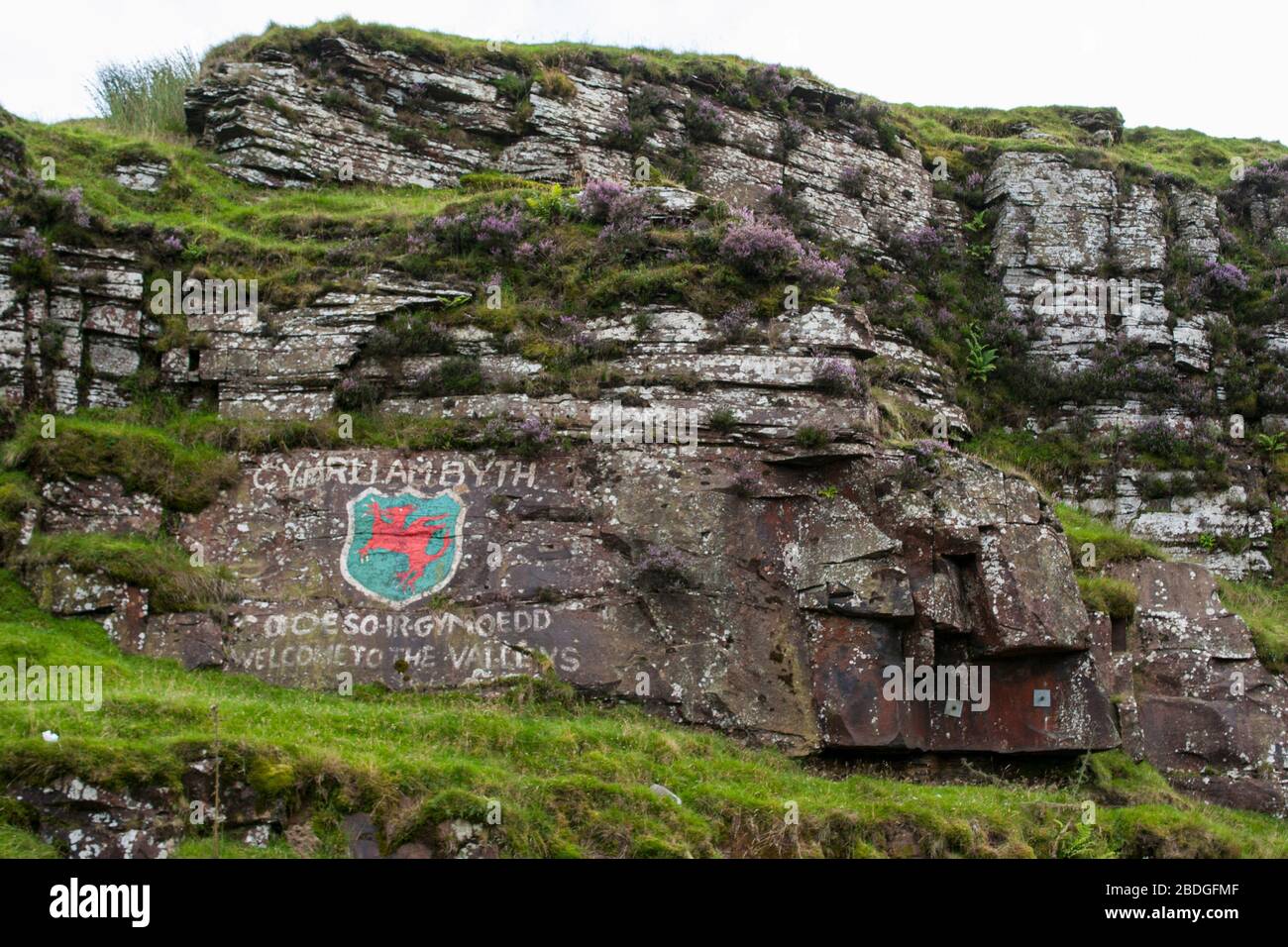 A view from the Bwlch, Wales Stock Photo - Alamy
