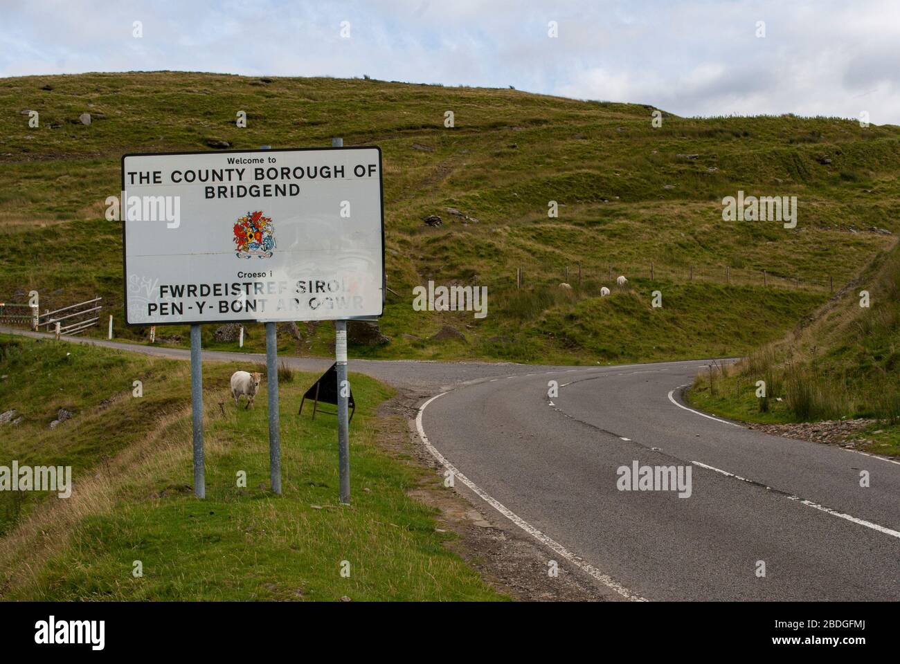 A view from the Bwlch, Wales Stock Photo - Alamy