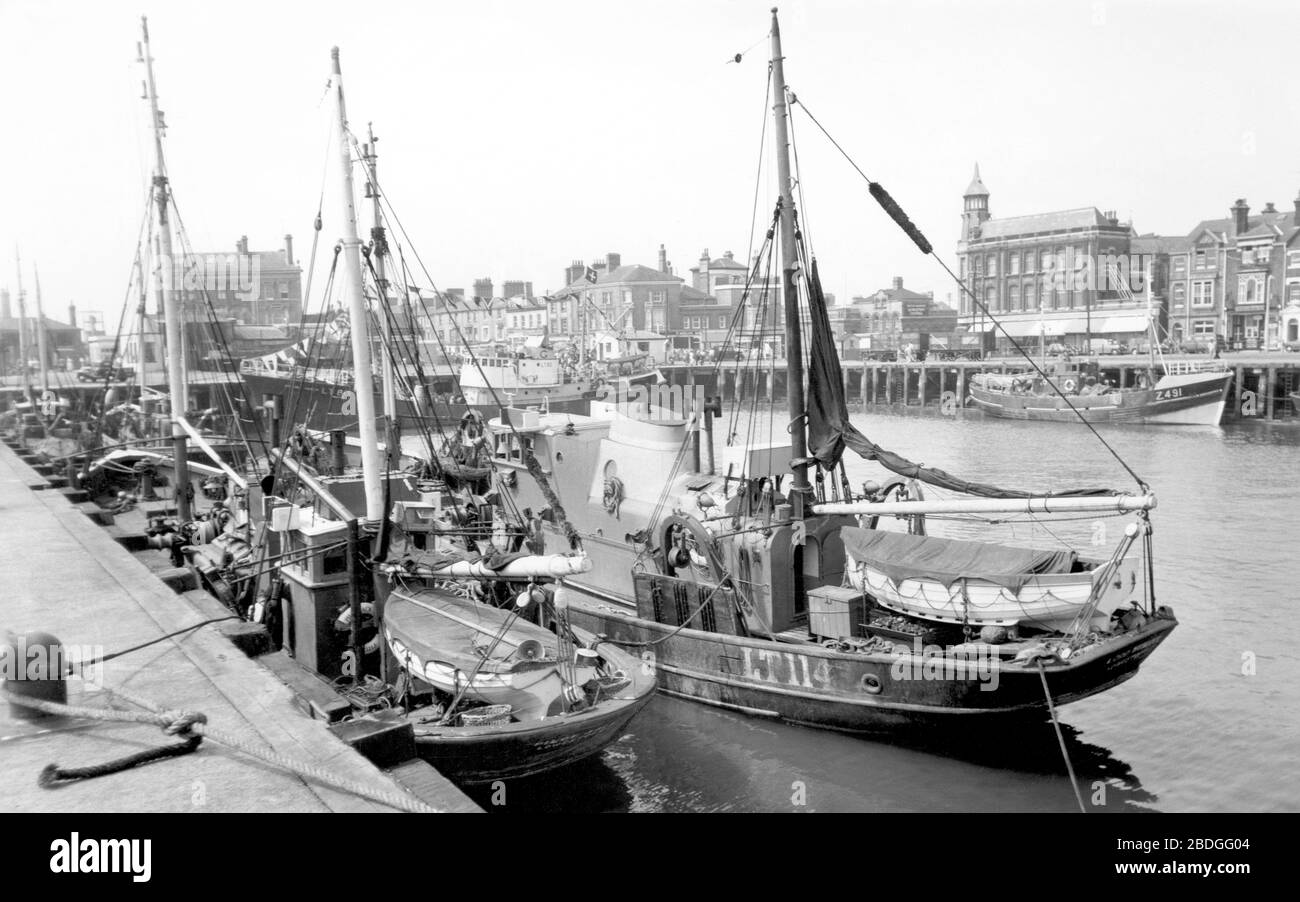 Lowestoft Harbour Fishing Boat High Resolution Stock Photography and ...