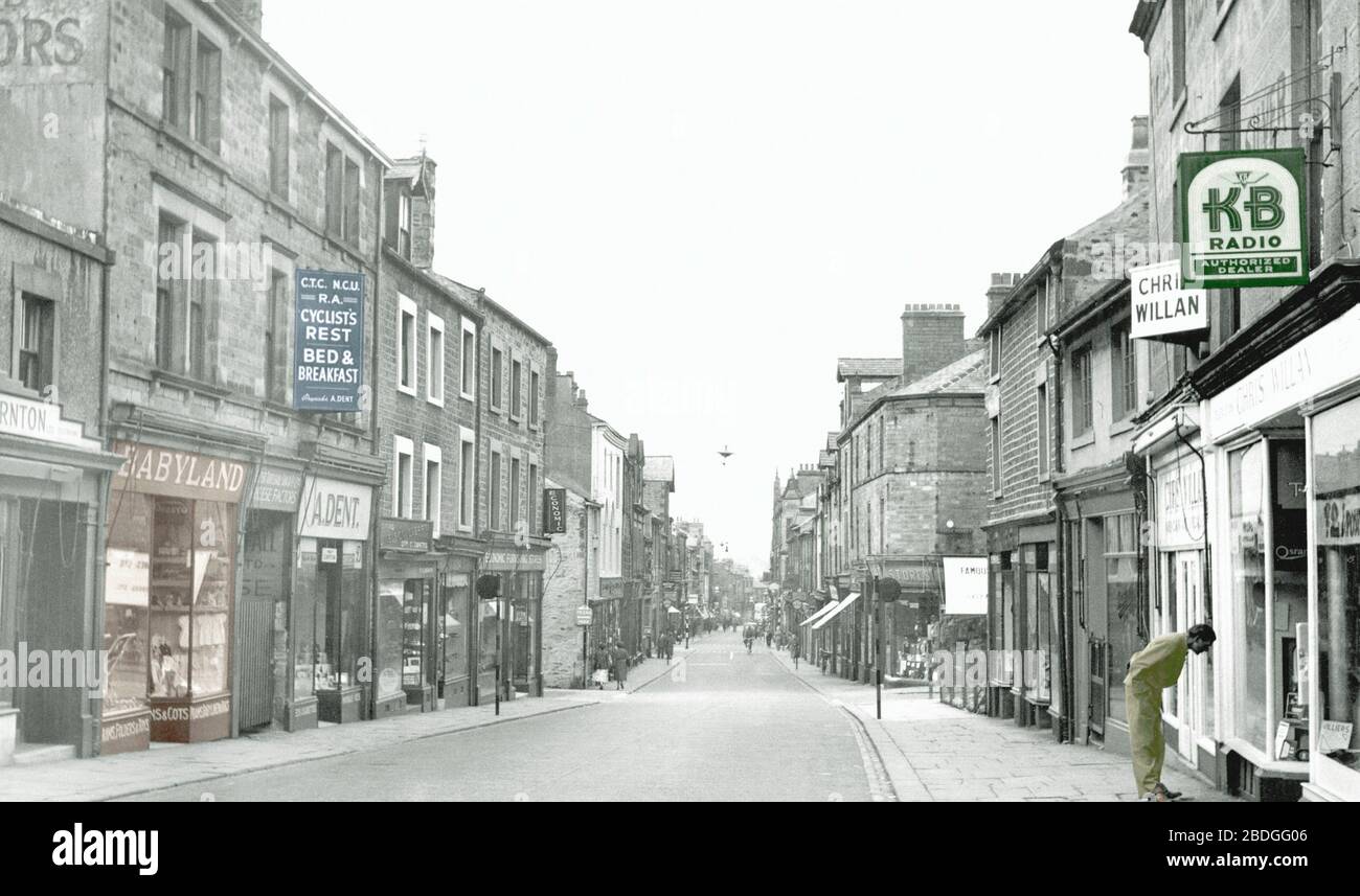 Lancaster, Penny Street c1950 Stock Photo - Alamy