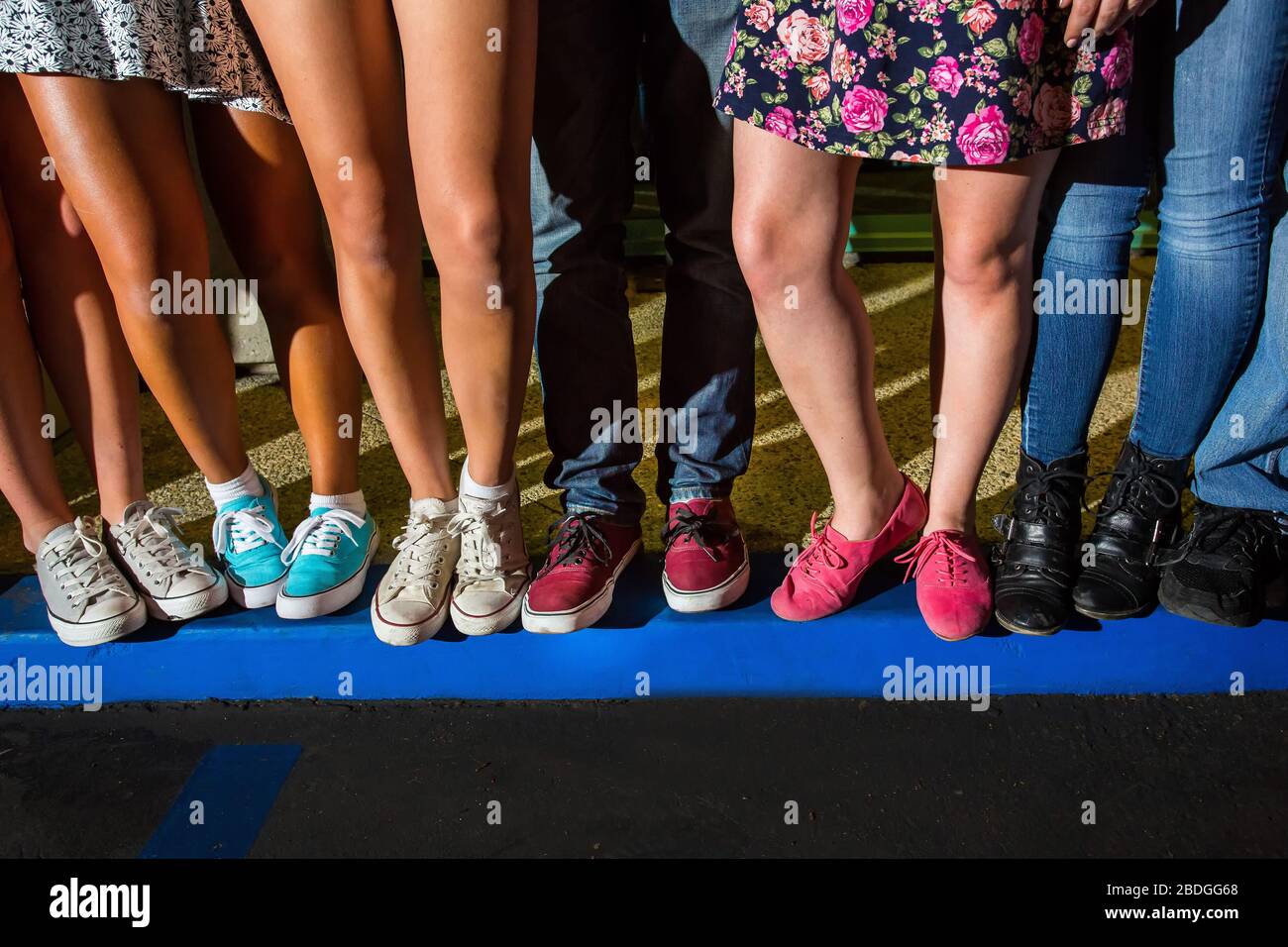 Legs tied up hi-res stock photography and images - Alamy