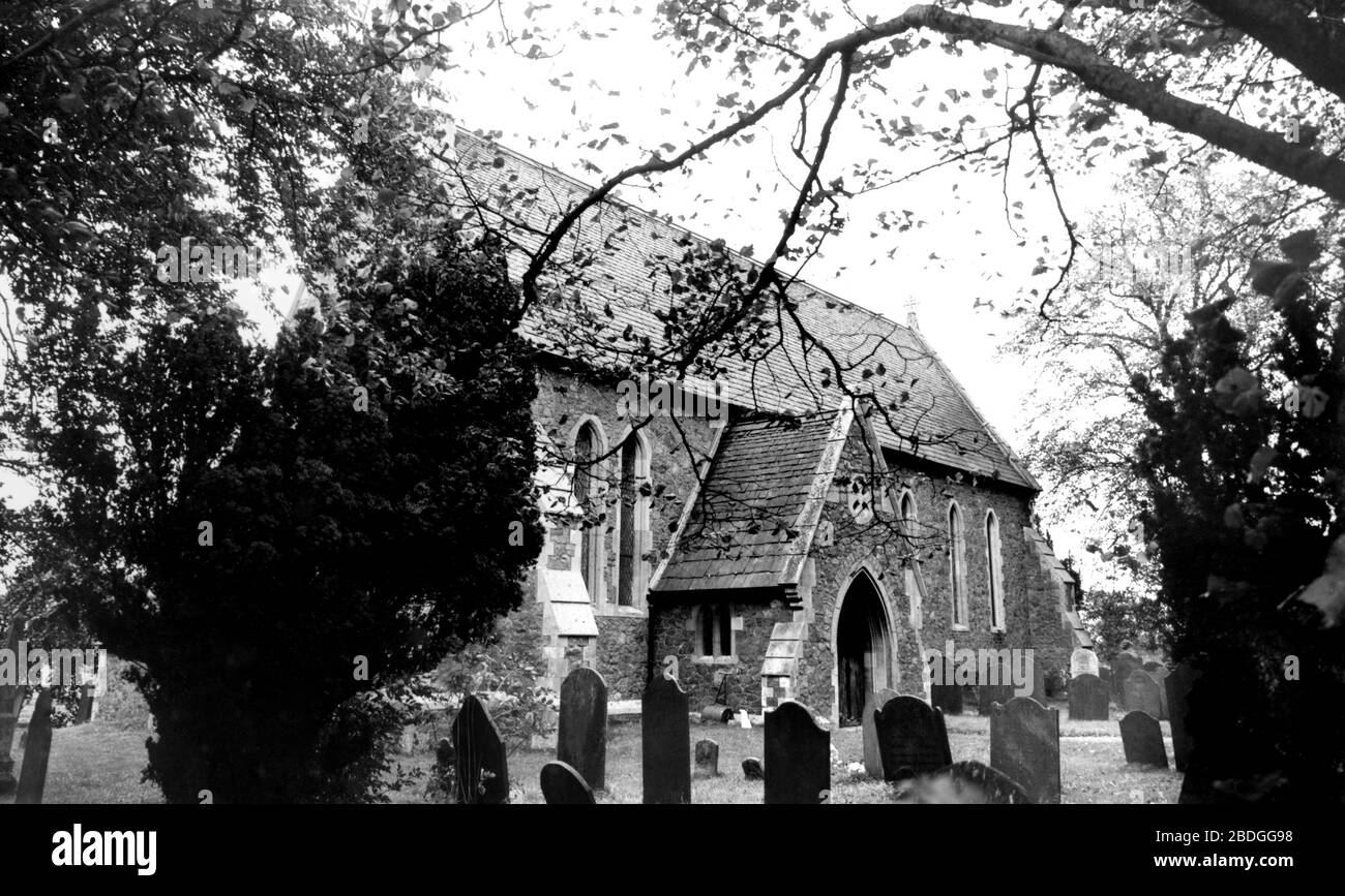 Kilby, Church of St Mary Magdalene c1965 Stock Photo - Alamy