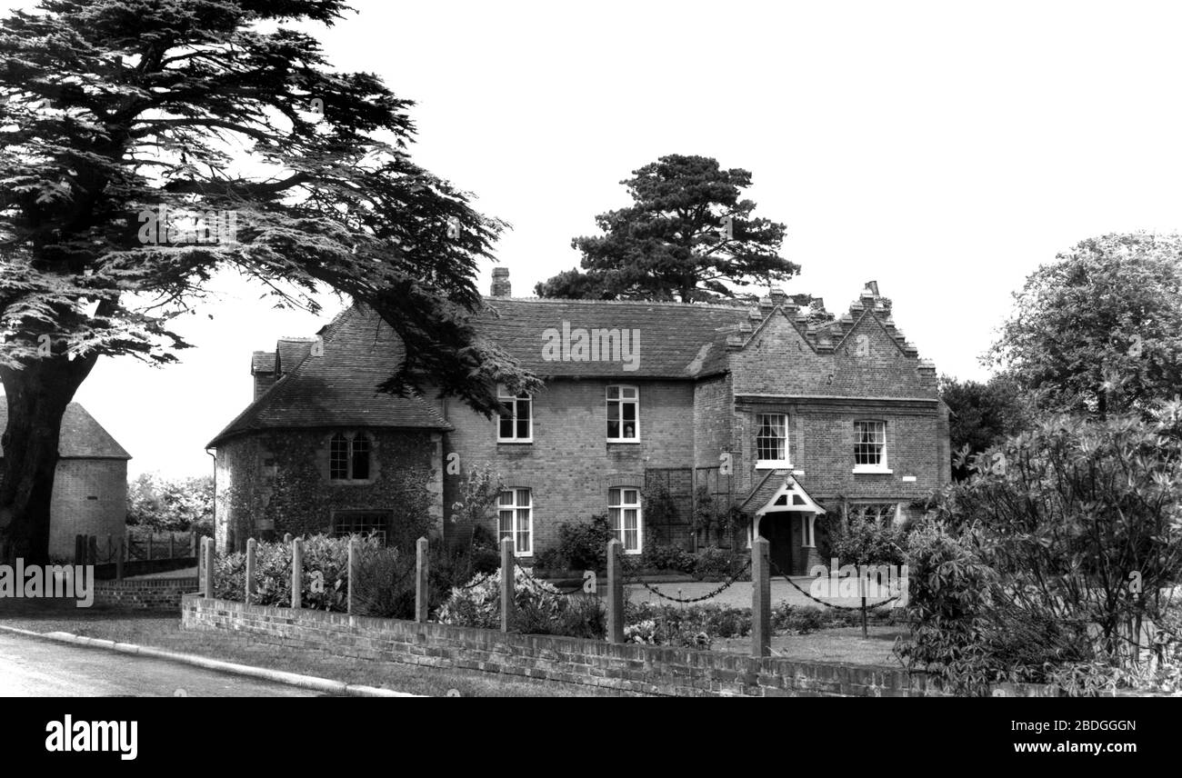 Ickham, the Old Rectory c1960 Stock Photo - Alamy