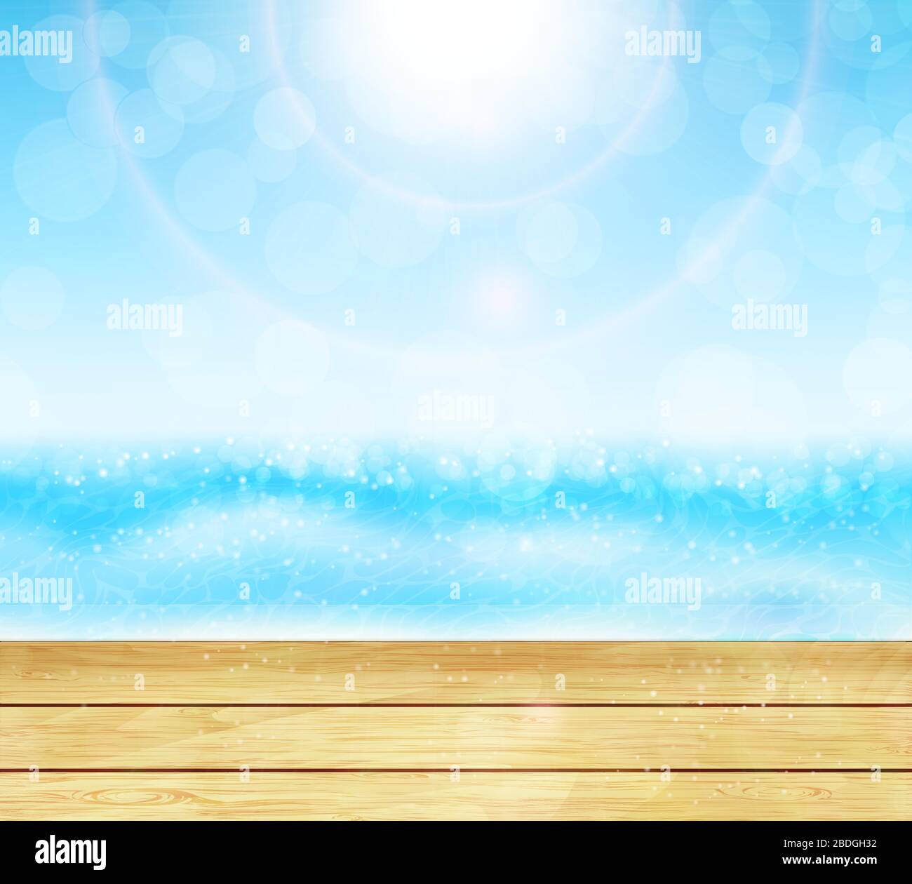 Summer background vector Stock Vector Image & Art - Alamy