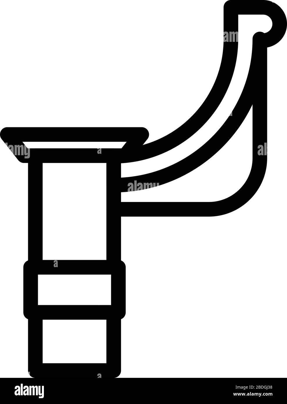 Rain gutter pipeline system Stock Vector Images - Alamy