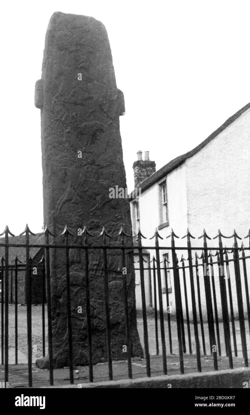 Fowlis Wester, 8th Century Cross c1950 Stock Photo - Alamy