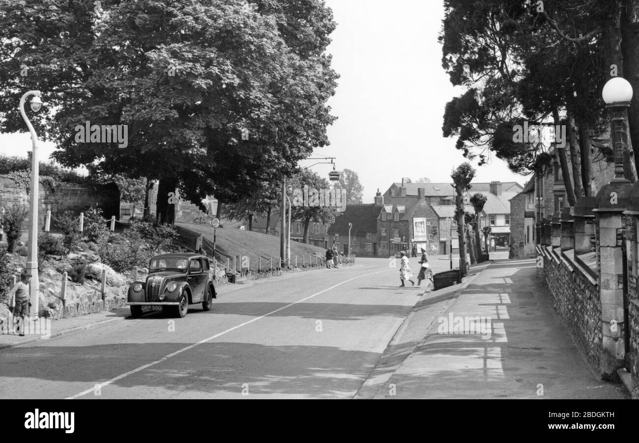 Earls Barton, the Village c1955 Stock Photo - Alamy