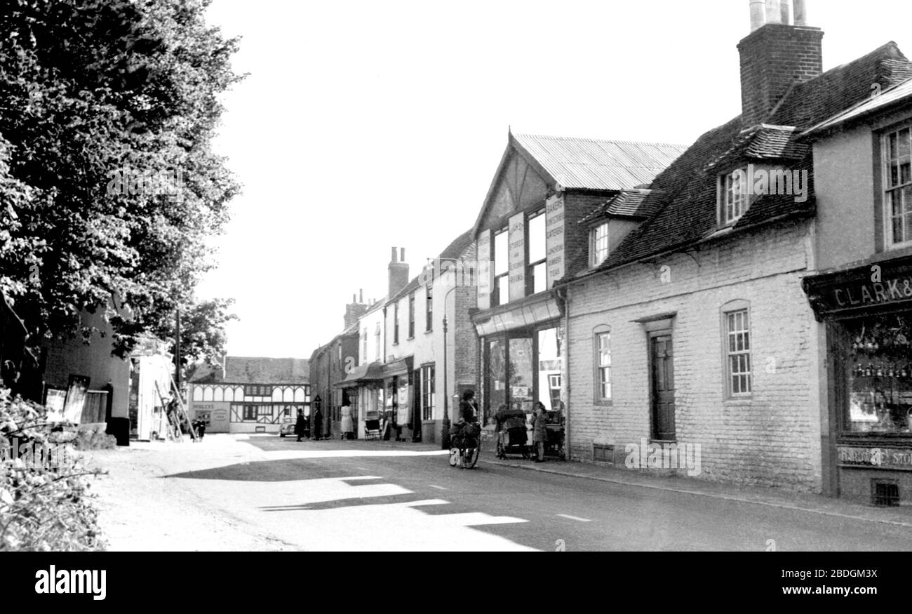 Eastry, High Street c1955 Stock Photo - Alamy