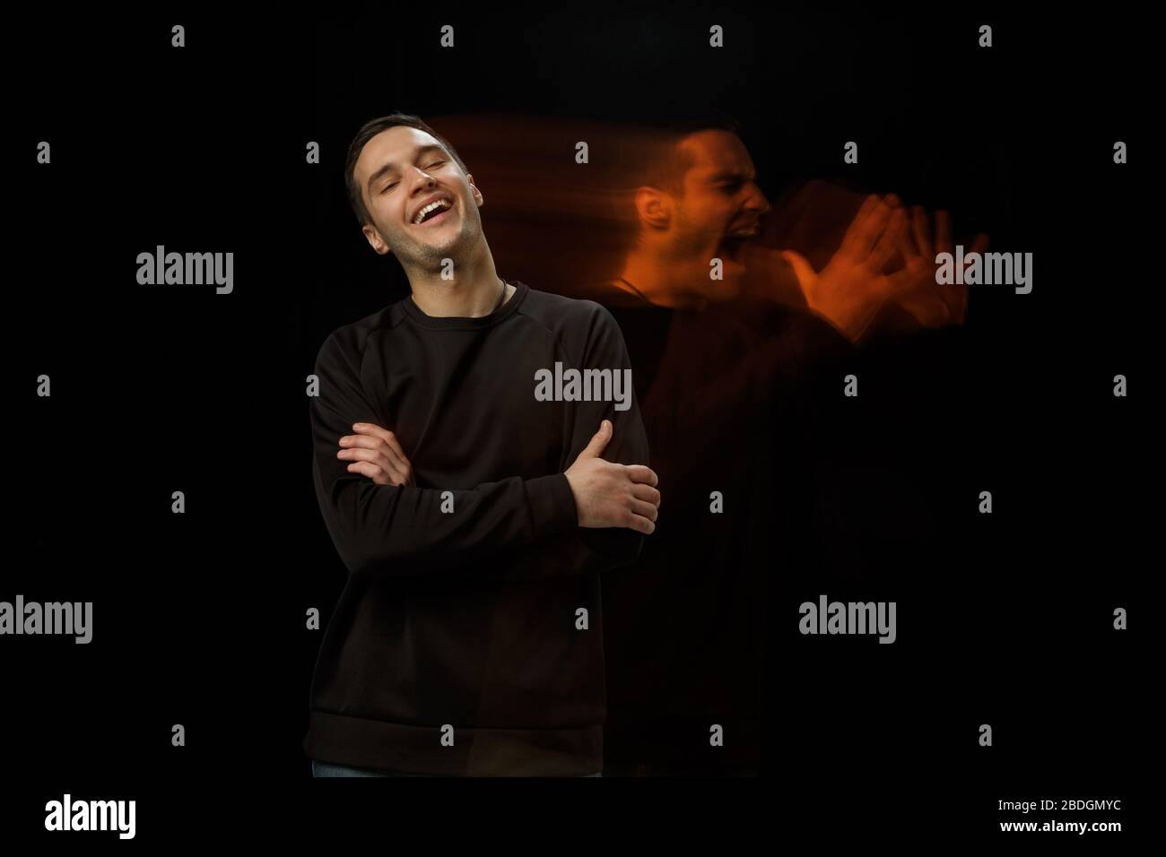 Laughting outside, screaming inside. The versatility of man - opened ...