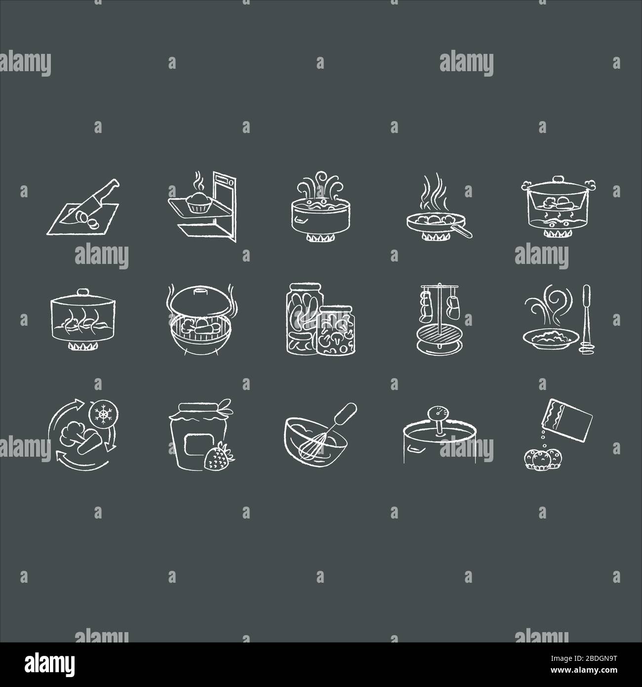 Freezing method Stock Vector Images - Alamy