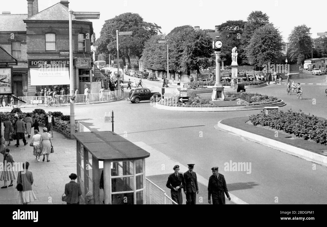 Cannock, Town Centre c1960 Stock Photo - Alamy