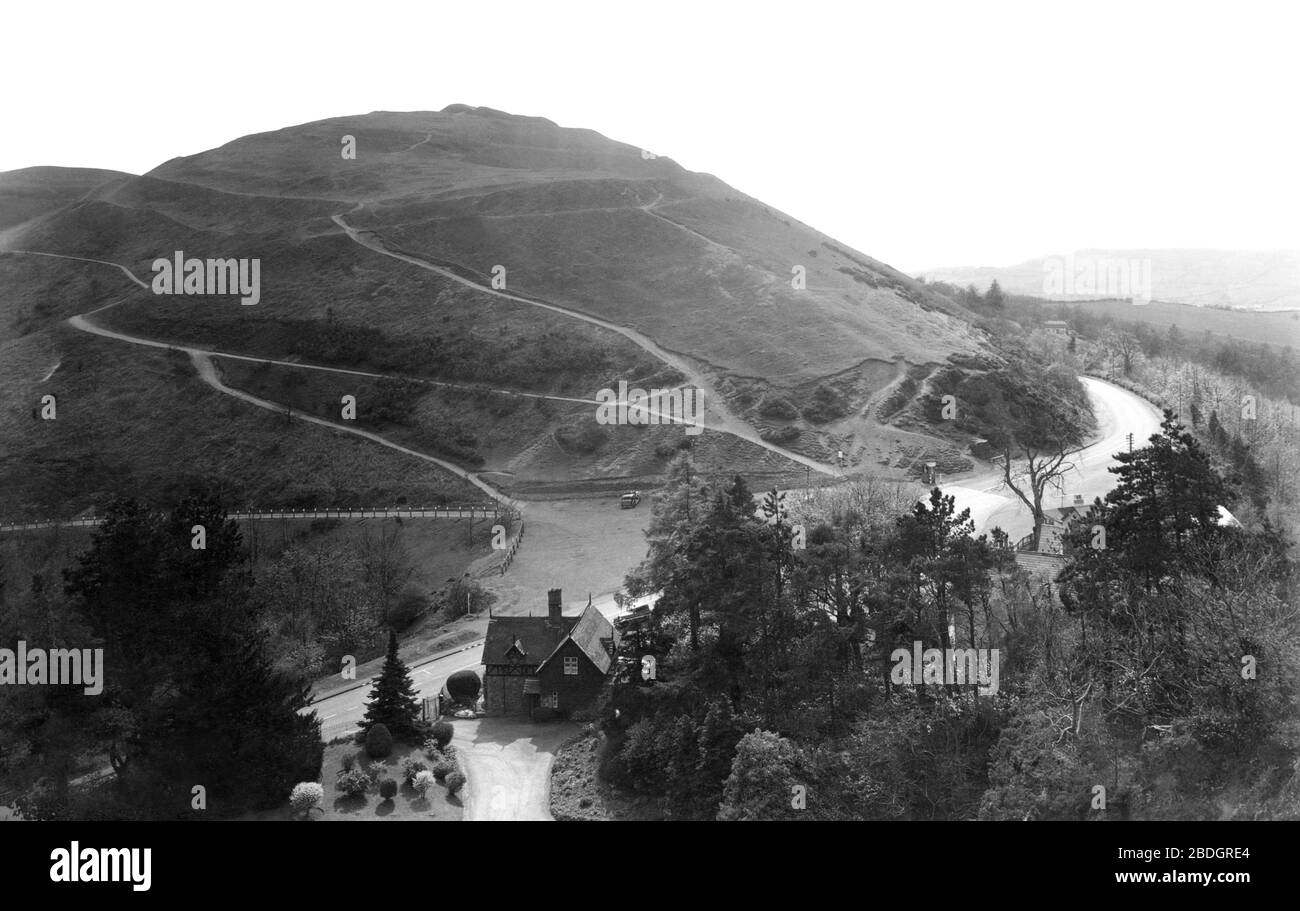 Colwall, the Herefordshire Beacon, the British Camp c1950 Stock Photo ...