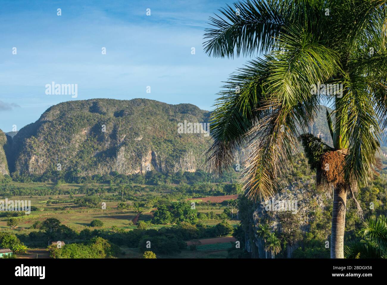 The Vinales Valley (Valle de Vinales), popular tourist destination ...