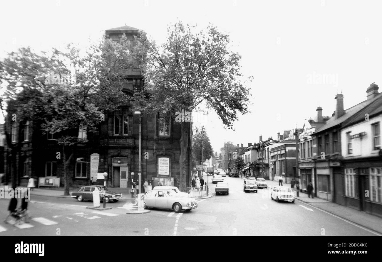 Bilston, Town Hall 1968 Stock Photo - Alamy