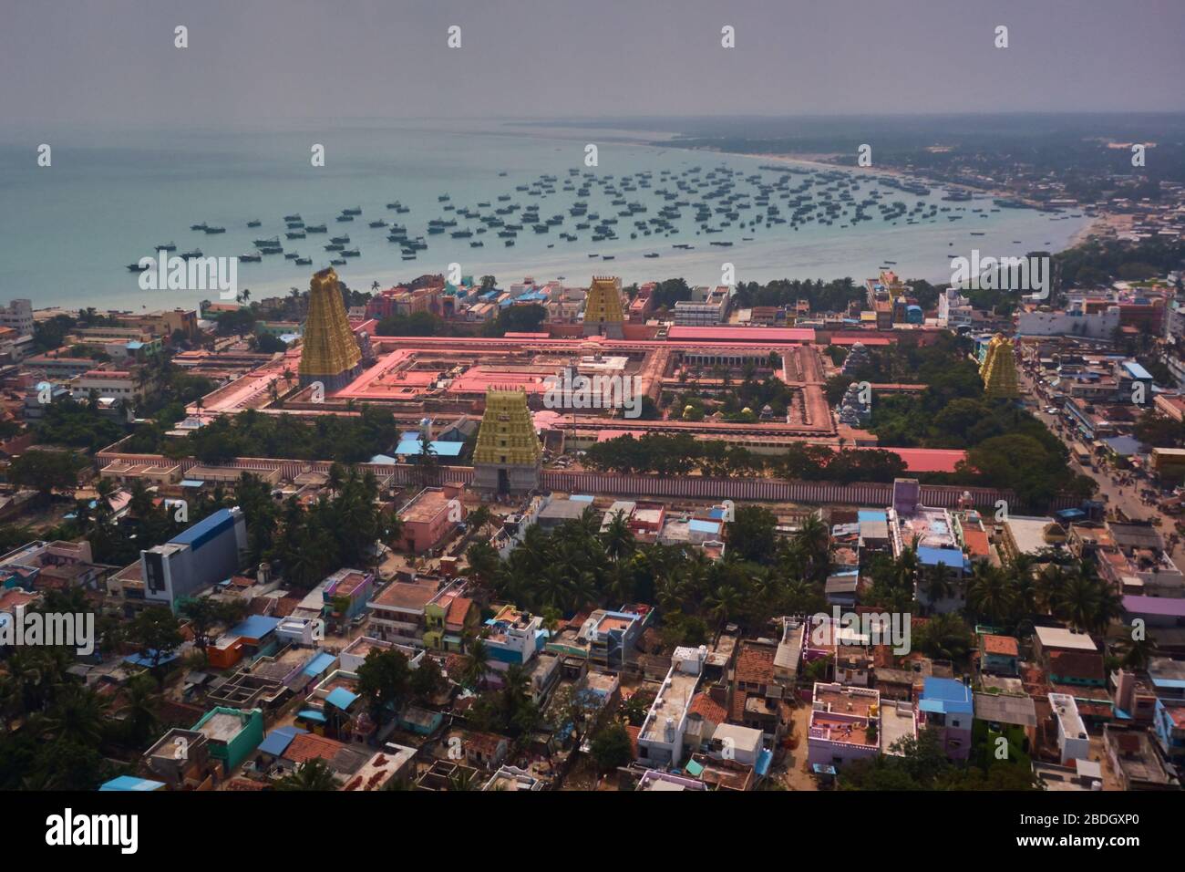 Rameswaram temple hi-res stock photography and images - Alamy