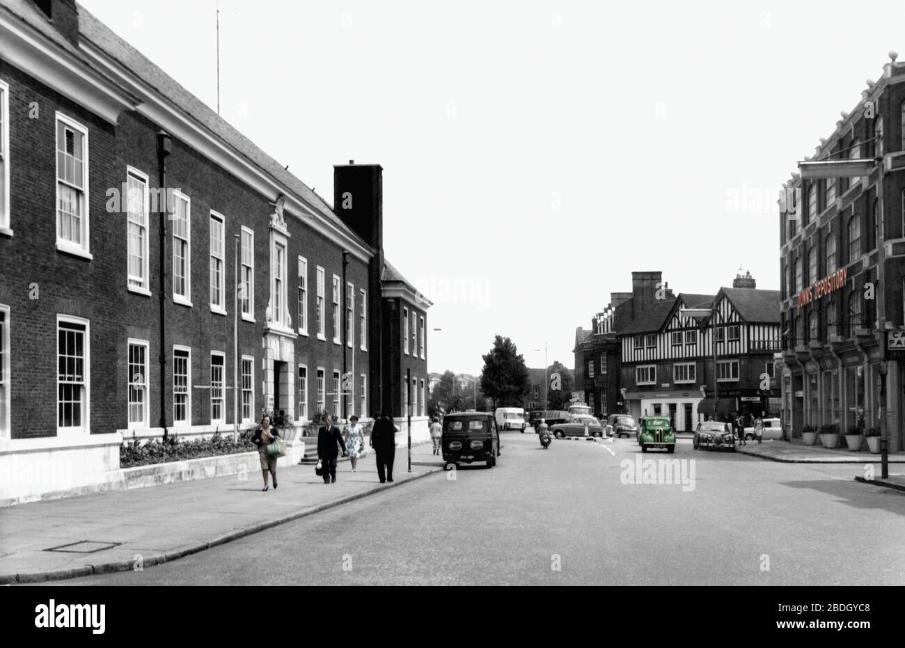 Bromley, Town Hall c1965 Stock Photo - Alamy