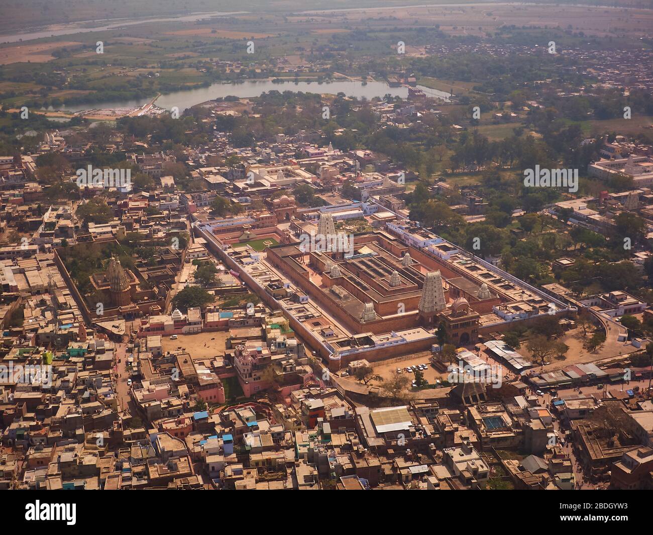 India vrindavan hindu temple hi-res stock photography and images - Alamy