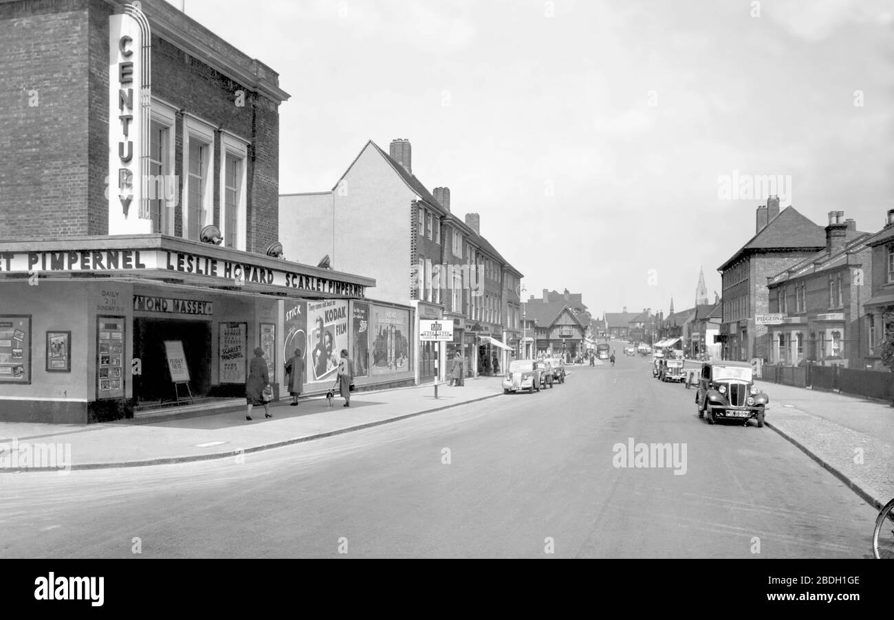 Cheam, Station Way 1938 Stock Photo - Alamy