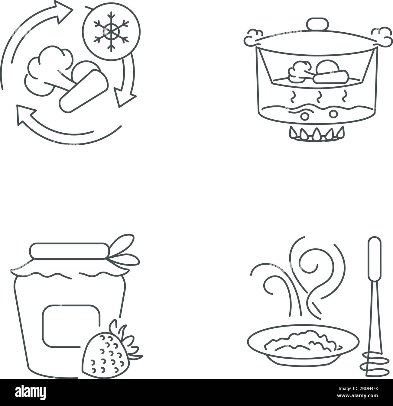 Freezing method Stock Vector Images - Alamy