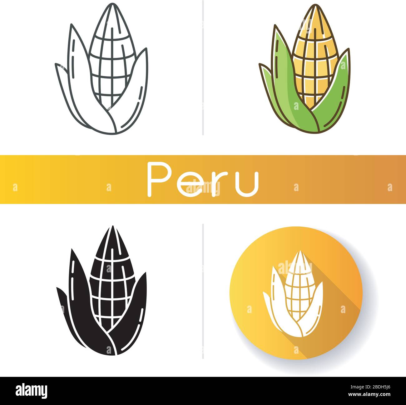 Native american crop illustration hi-res stock photography and images ...