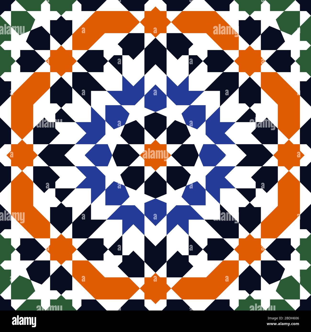 Geometric Islamic Ornament Pattern Stock Vector Image & Art - Alamy