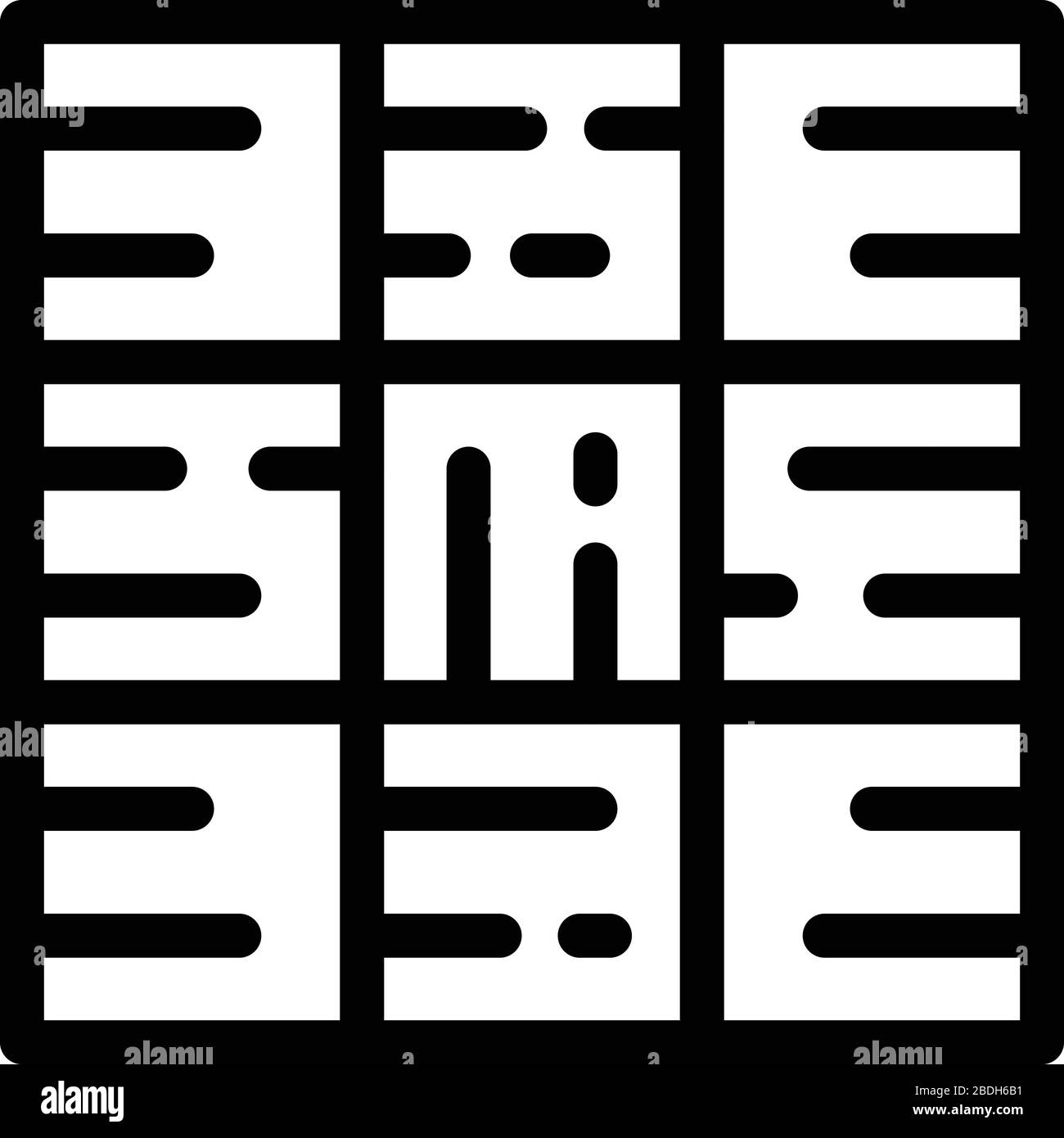 Garden brick path paving Cut Out Stock Images & Pictures - Alamy