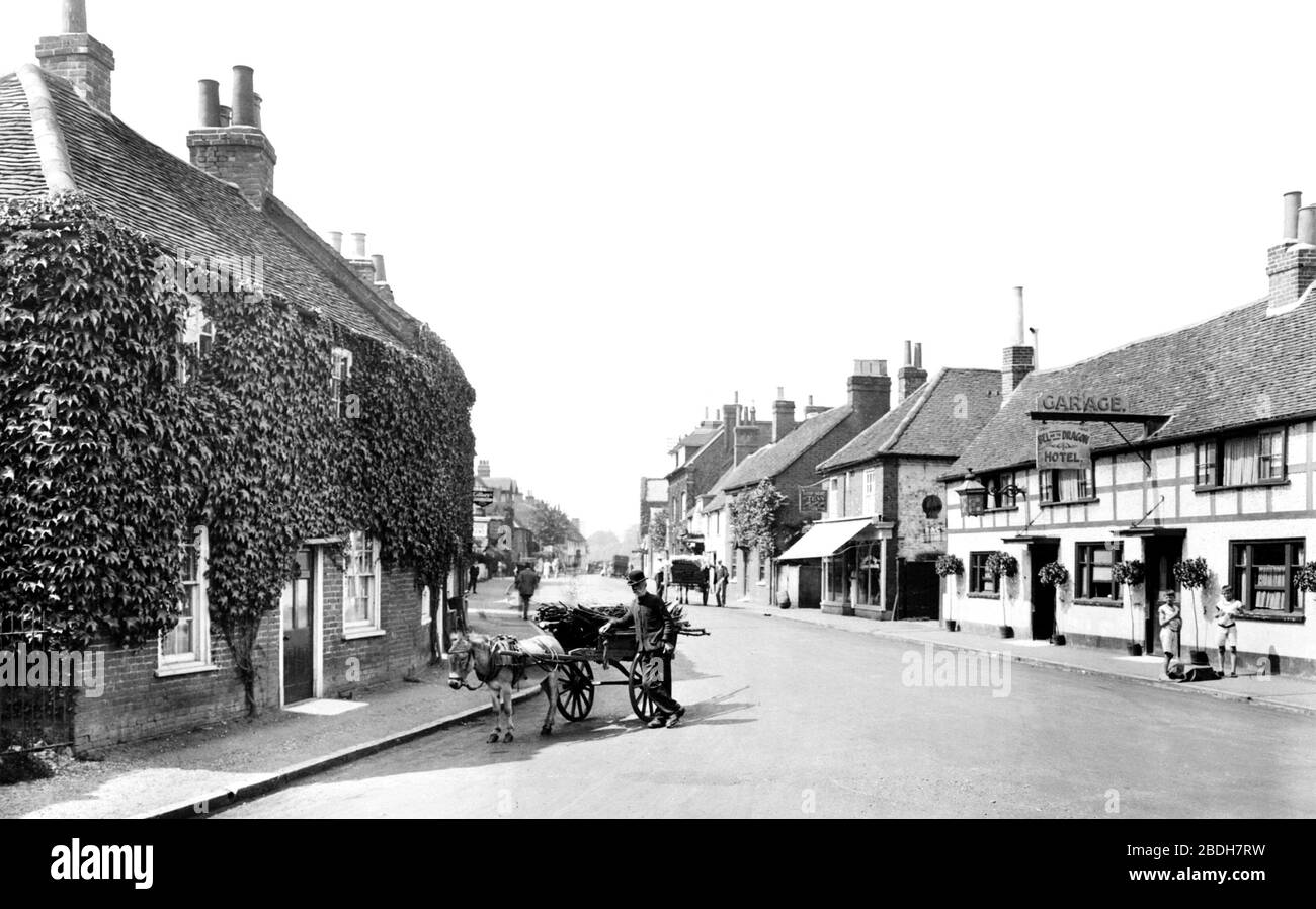 Cookham, High Street 1925 Stock Photo - Alamy