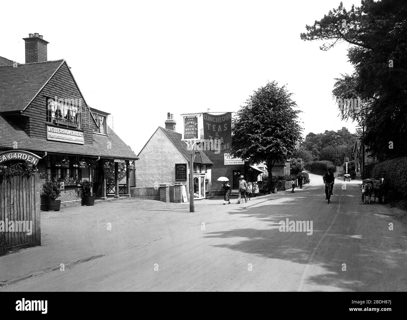 Westcott, Village 1925 Stock Photo - Alamy