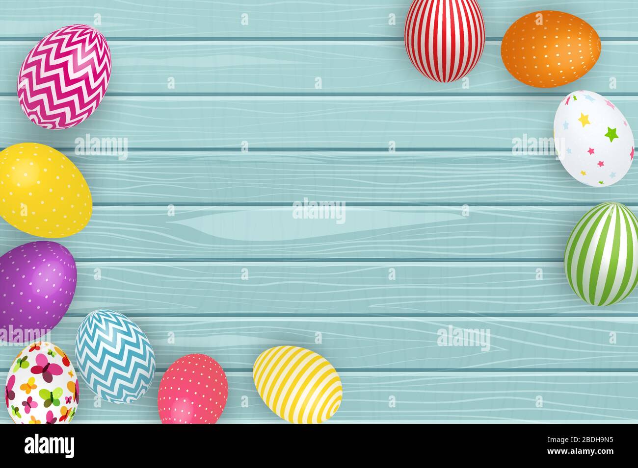 Abstract Happy Easter Background Vector Illustration Stock Vector Image ...