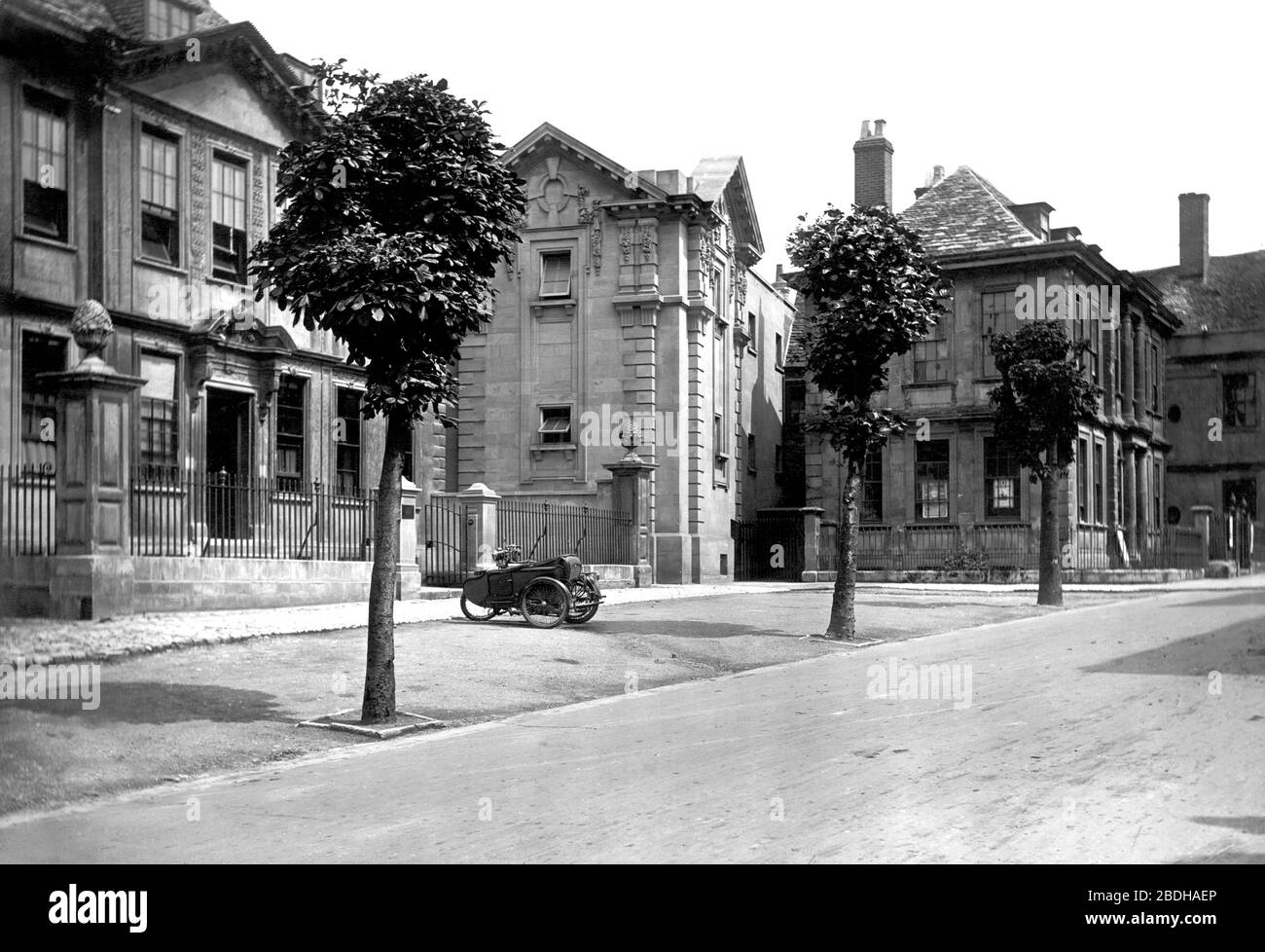 Trowbridge, the Parade 1923 Stock Photo - Alamy