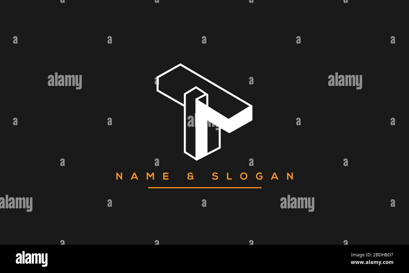 Abstract Letter T, TT Alphabet Logo Stock Vector Image & Art - Alamy