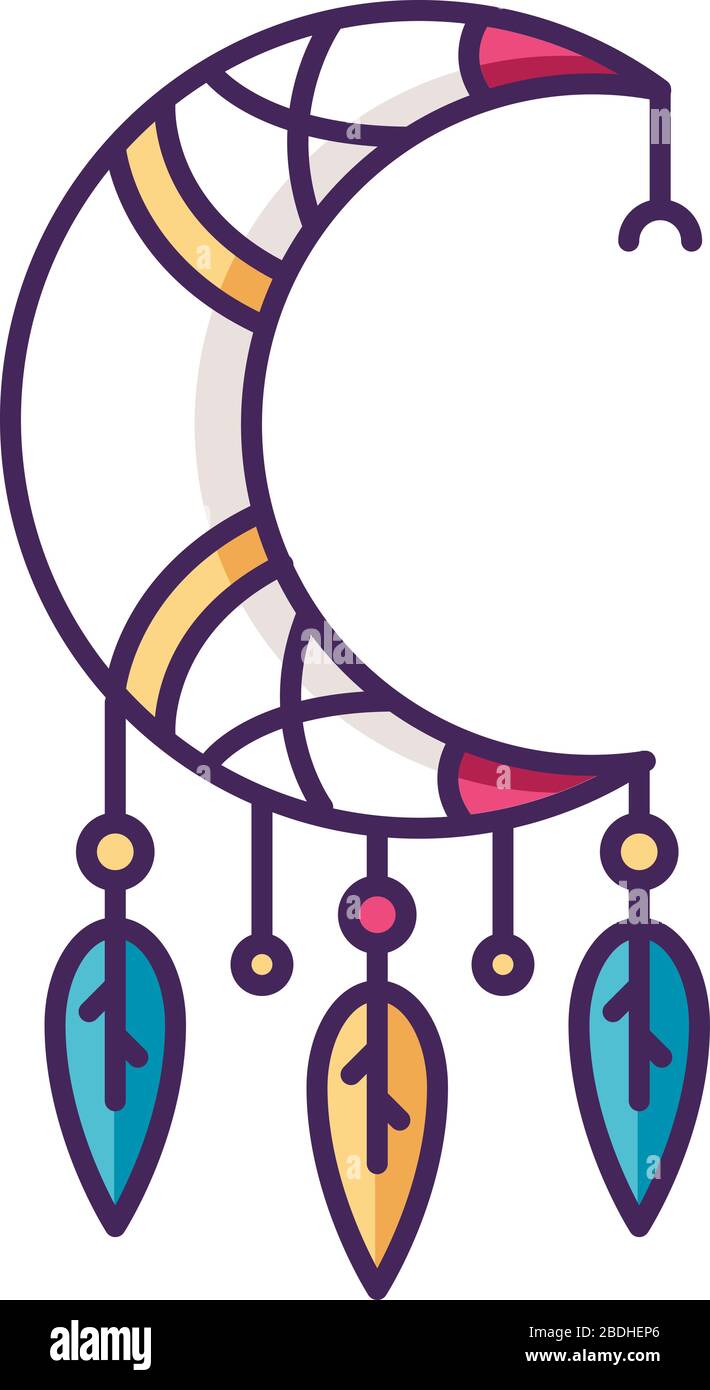 Native American Moon Symbol