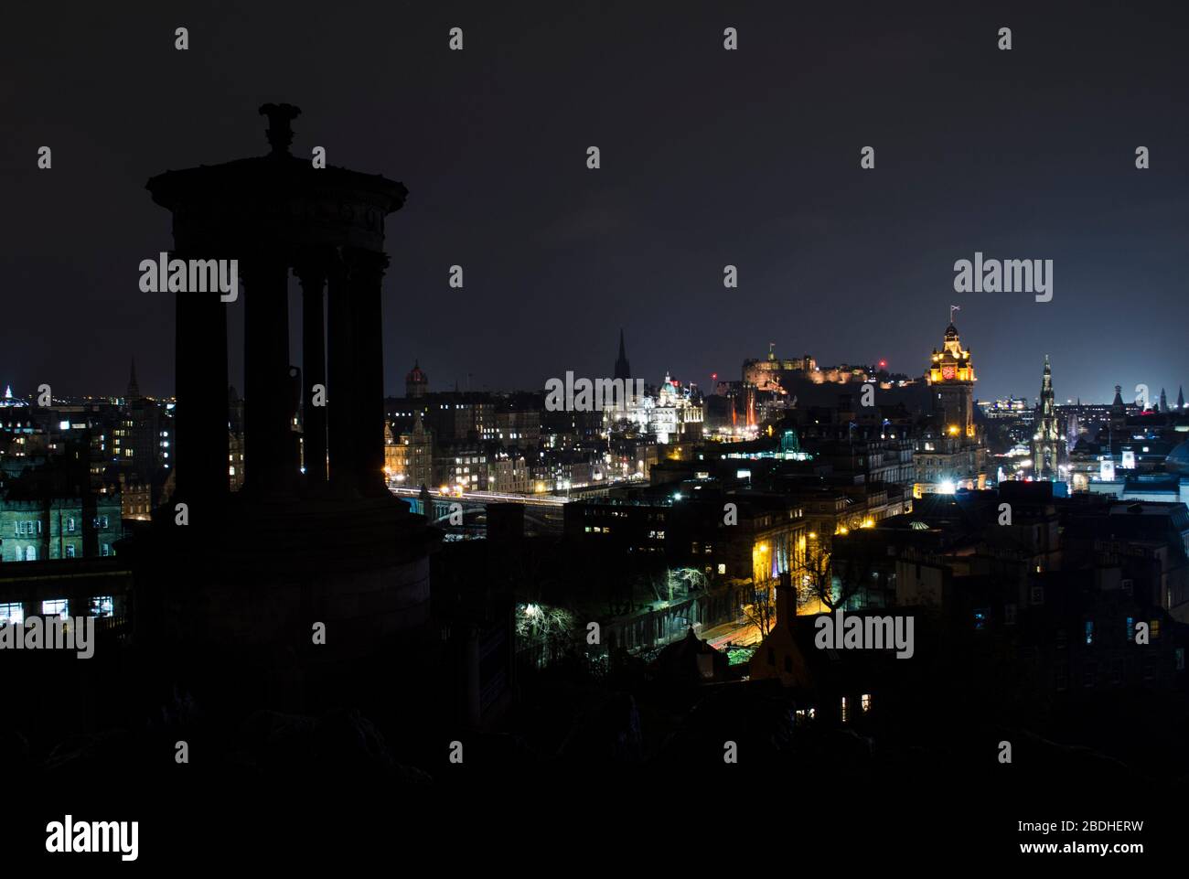 Edinburgh Cityscape, Scotland Stock Photo - Alamy