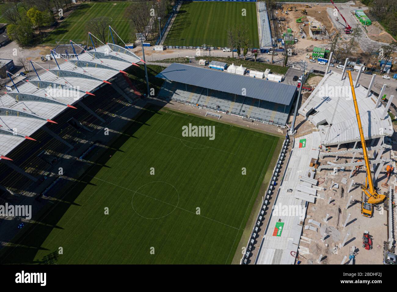 German league stadium top view hi-res stock photography and images - Alamy