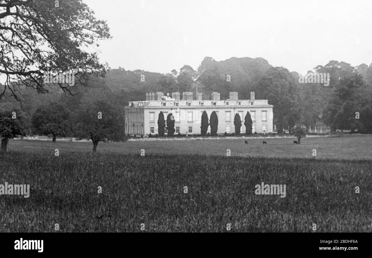 Althorp Park, the House 1922 Stock Photo - Alamy