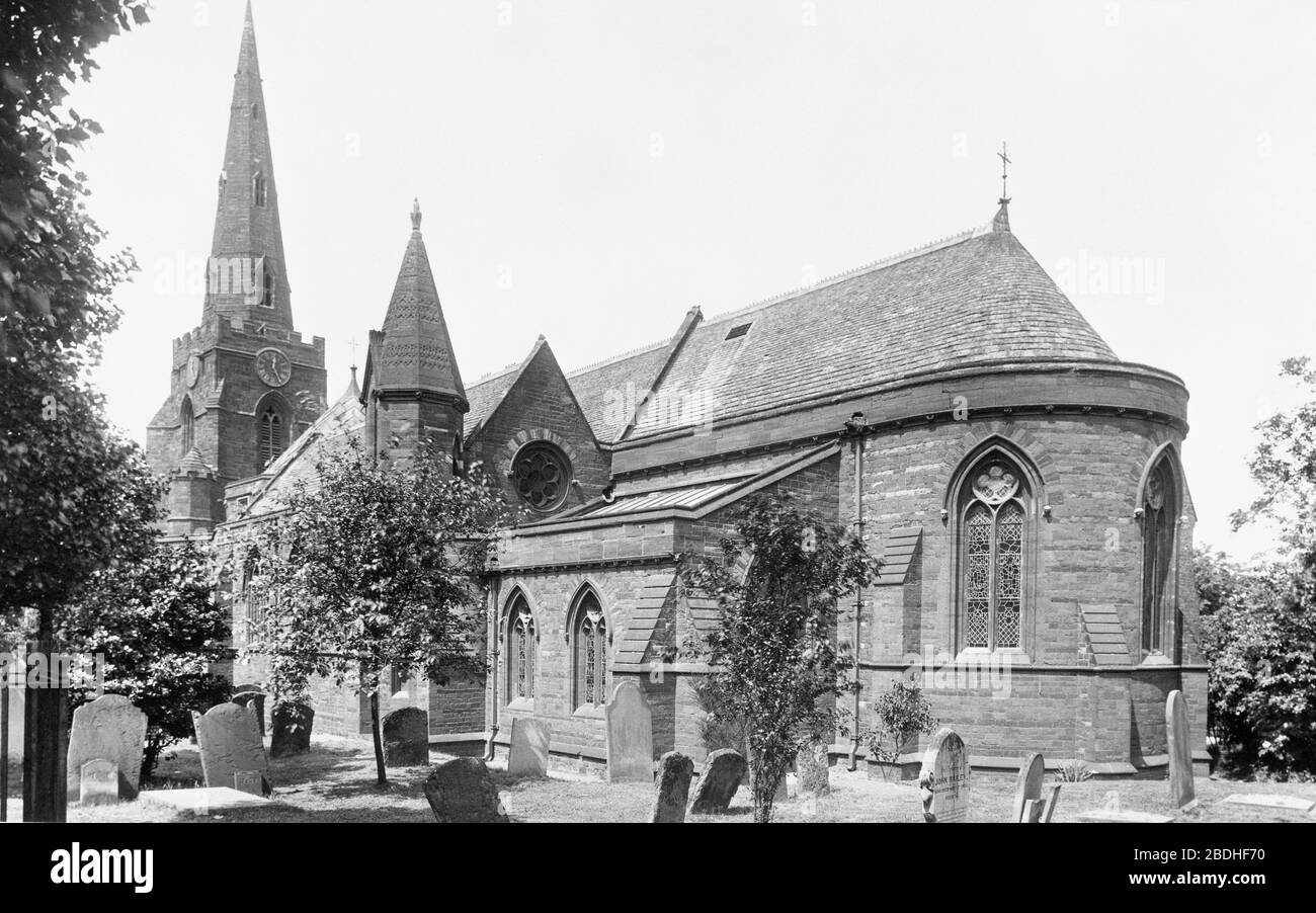 Northampton, the Church of the Holy Sepulchre 1922 Stock Photo - Alamy