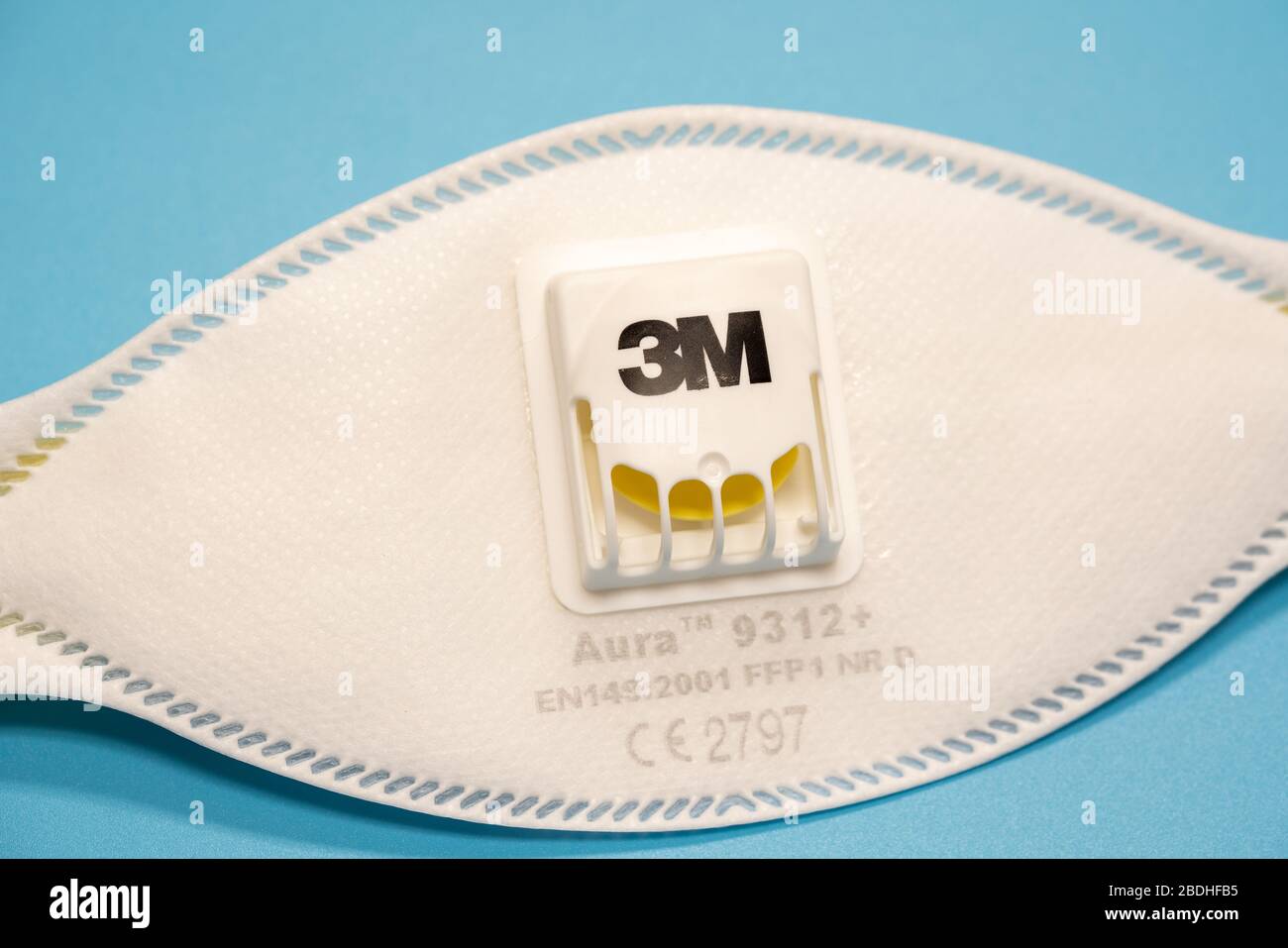 Berlin 30.02.2020 Respirator 3M is a respiratory protective device To ...