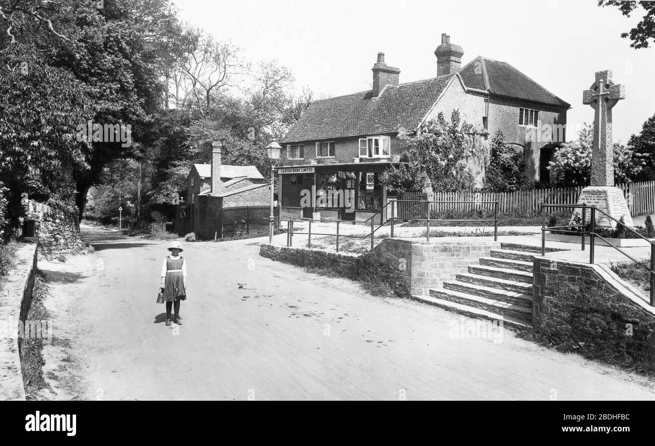Ewhurst, the Memorial 1922 Stock Photo - Alamy