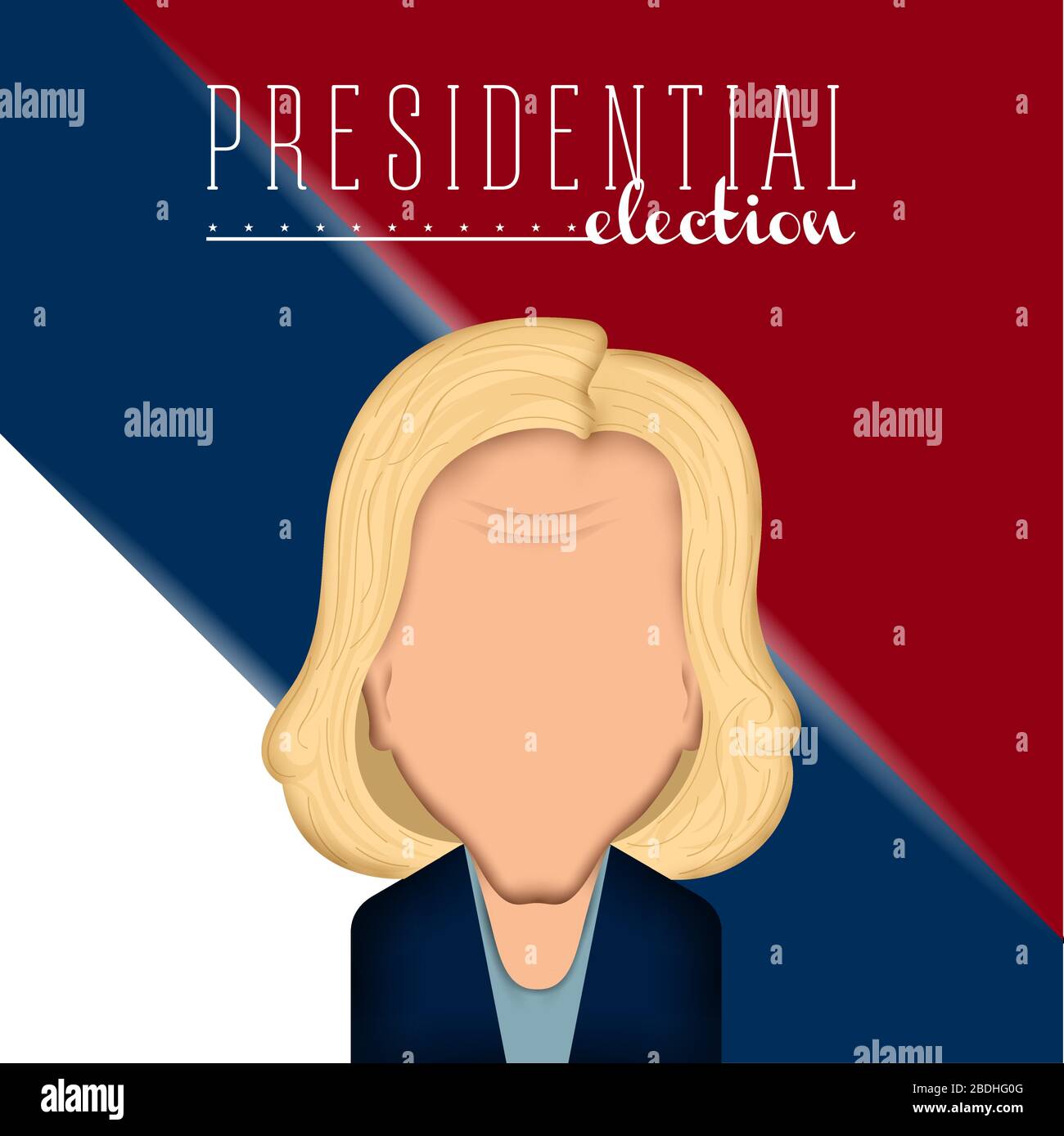 Presidential election poster Stock Vector Image & Art - Alamy