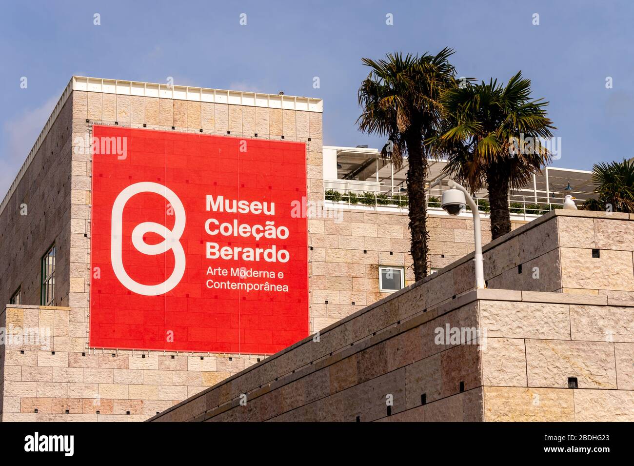 Lisbon, Portugal - 2 March 2020: Facade of Museum of Modern and ...