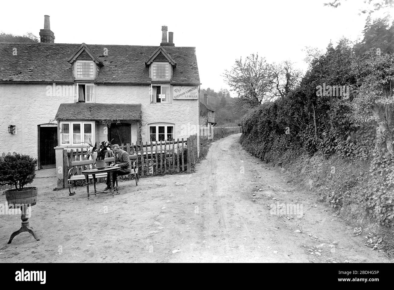 Friday Street, the Stephan Langton 1921 Stock Photo - Alamy