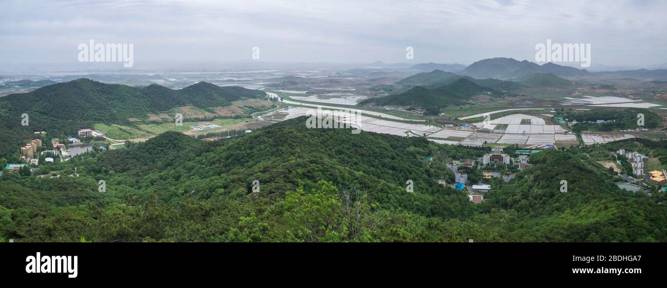 Mount Ryongak Panorama, Pyongan Province, North Korea Stock Photo - Alamy