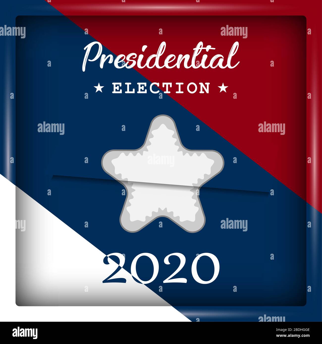Presidential election poster Stock Vector Image & Art - Alamy