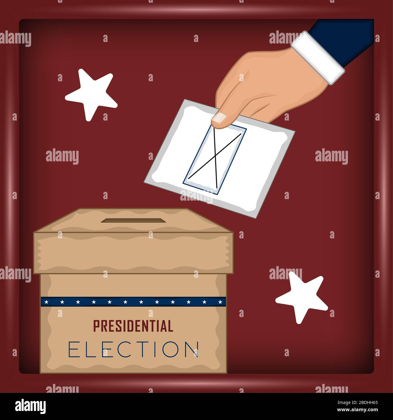 Presidential election poster Stock Vector Image & Art - Alamy