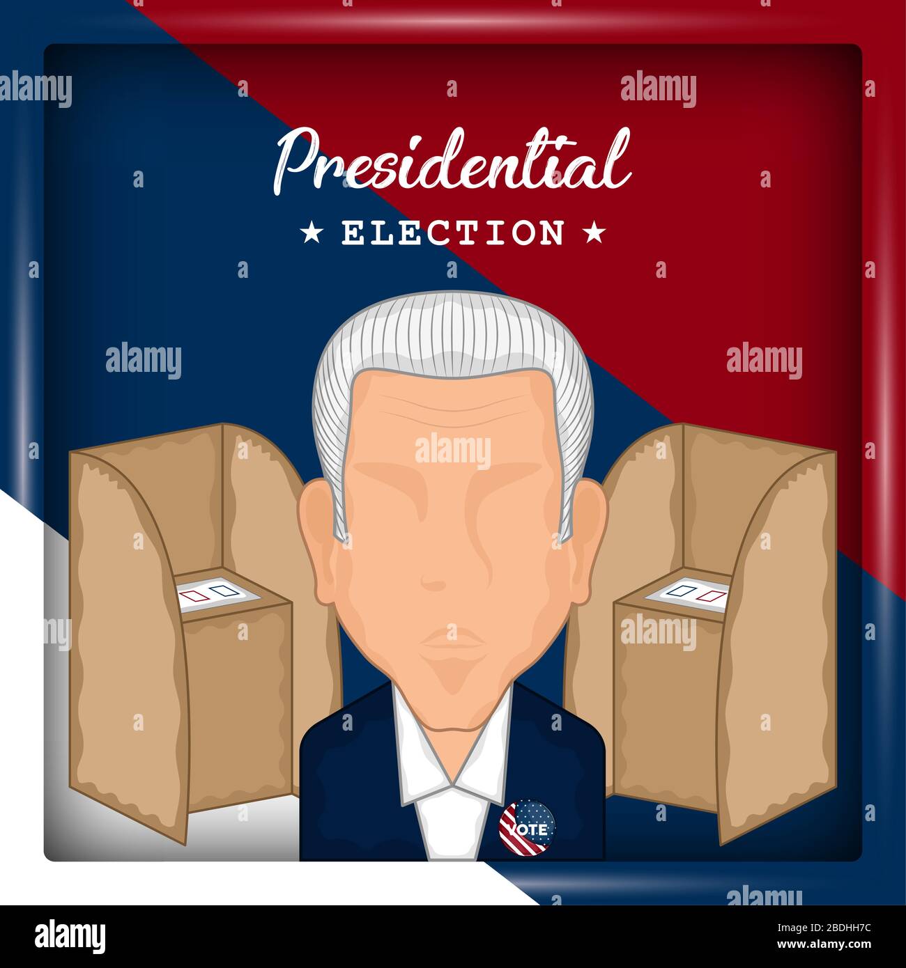 Presidential election poster Stock Vector Image & Art - Alamy