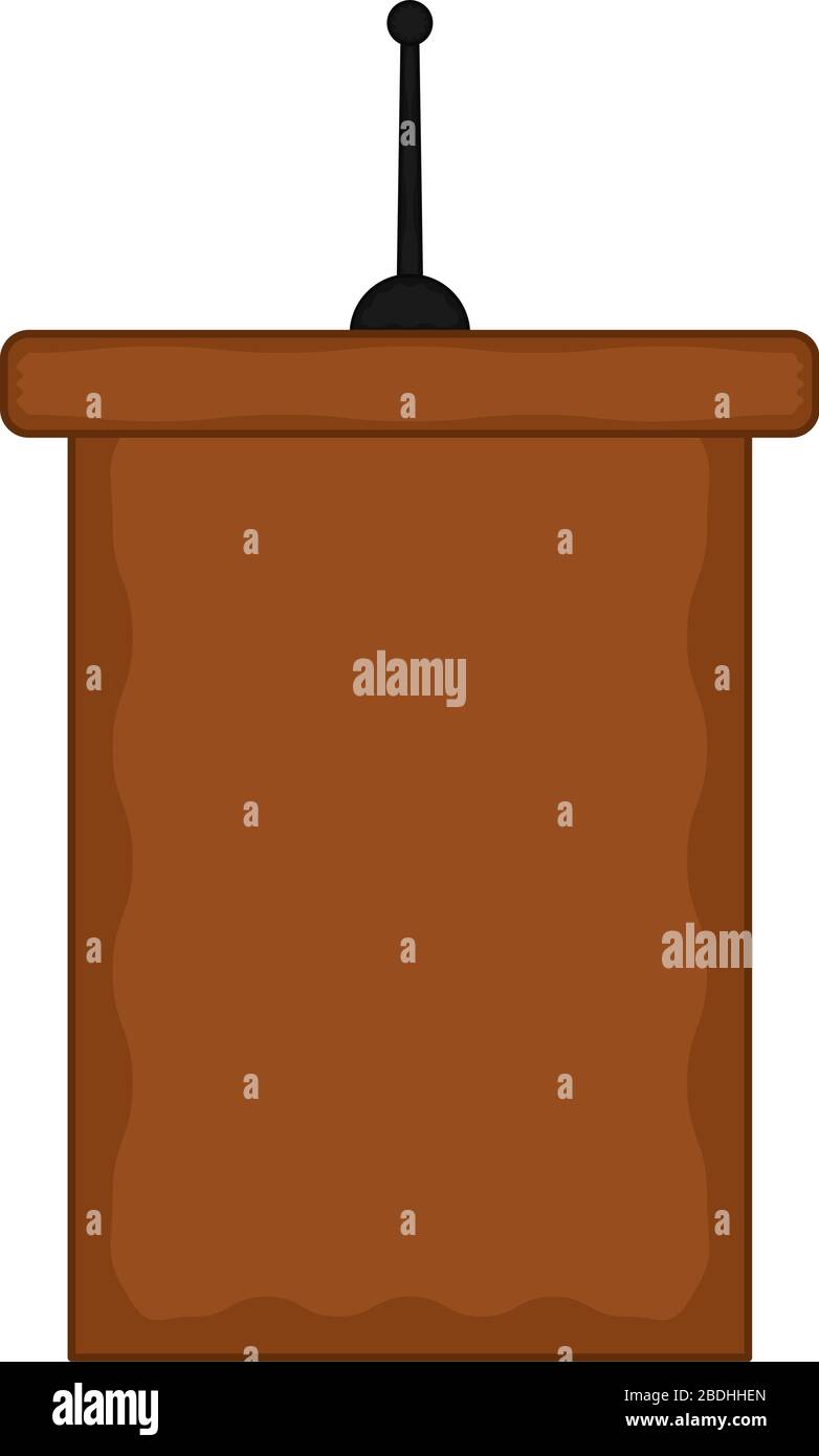 Isolated lectern image Stock Vector Image & Art - Alamy