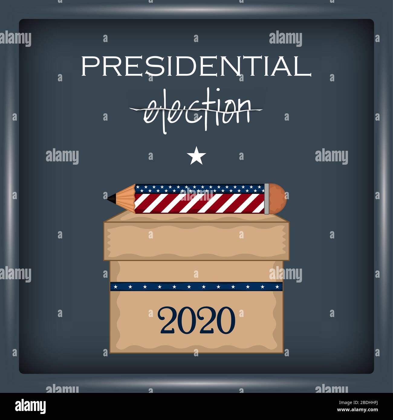 Presidential election poster Stock Vector Image & Art - Alamy