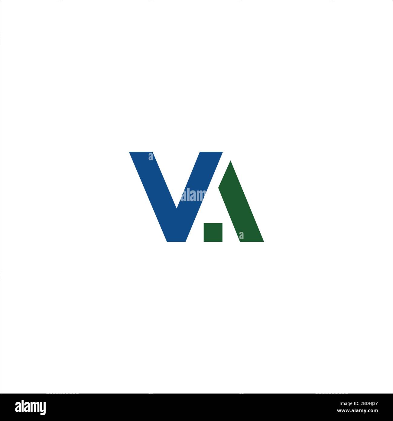 Initial letter va logo or av logo vector design templates Stock Vector ...